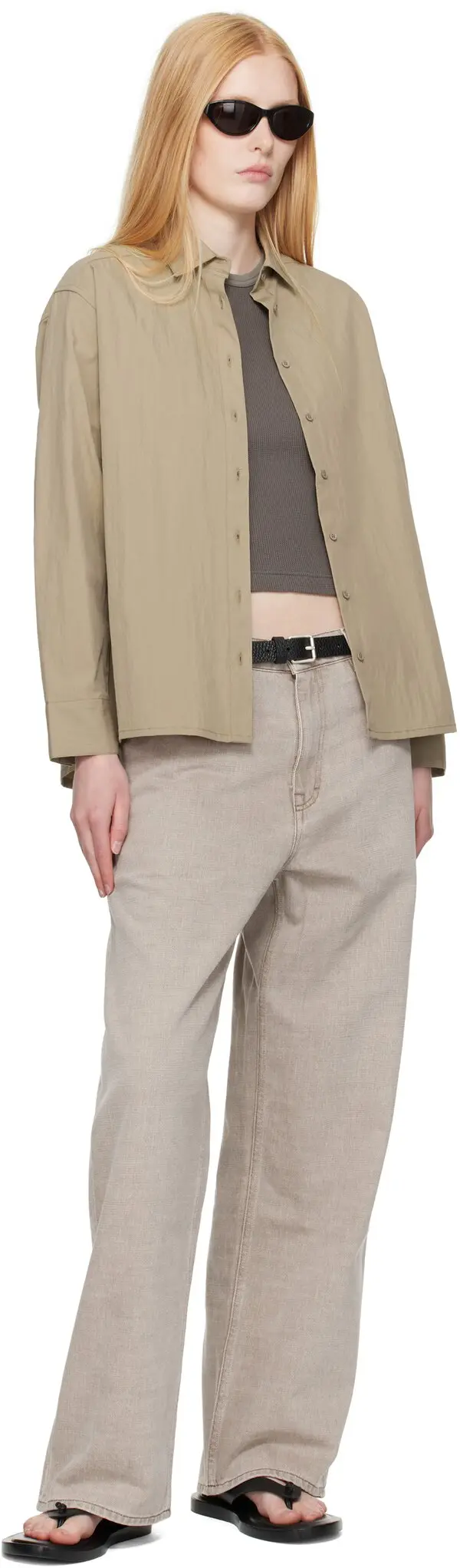 Our Legacy Vast Cut Jeans - Vienna Beige Wash | Editorialist